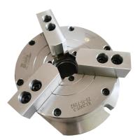 China BK200TQ 3-Jaw Steel Pneumatic Chuck for Pipe Thread Machines - 210mm Clamping Range, 2100 RPM Speed for sale