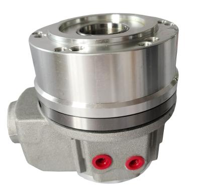 China TH-1075 Hollow Hydraulic Rotary Cylinder for CNC - Large Through-Hole Design with Self-Locking Mechanism for sale