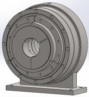 China G100TJ Rotary Pneumatic Collet Chuck for Laser Cutting - 100mm Clamping Range, 10kN Force, 500 RPM Speed for sale