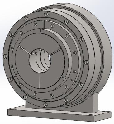 China G100TJ Rotary Pneumatic Collet Chuck for Laser Cutting - 100mm Clamping Range, 10kN Force, 500 RPM Speed for sale