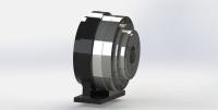 China G100TJ Rotary Pneumatic Collet Chuck for Laser Cutting - 100mm Clamping Range, 10kN Force, 500 RPM Speed for sale