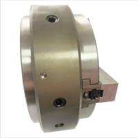 China BK200TQ Stainless Steel 3-Jaw Pneumatic Lathe Chuck 4.7mm Jaw Stroke 2000rpm Speed for CNC Machines for sale