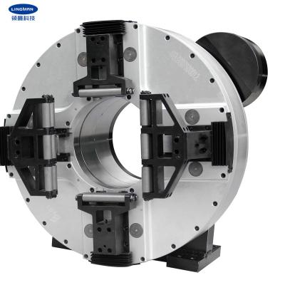 China G400D-1750 Four Claws Full Stroke Main Chuck For Laser Pipe Cutter for sale