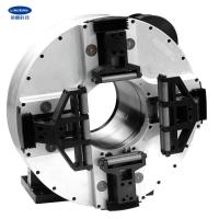 China G500D-230 Full Stroke Pneumatic Rotary Chuck 10-230mm Clamping Range 1.5KN Force for CNC Laser Pipe Cutting for sale