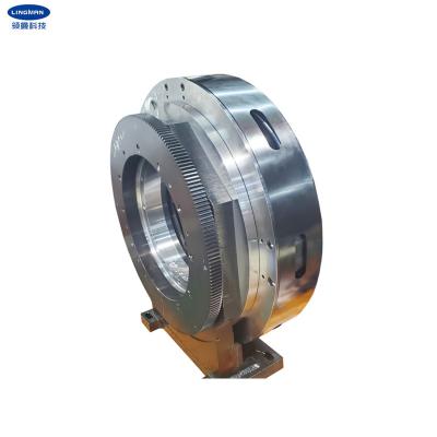 China G800JF-360 Square Middle Hole Pneumatic Power Chuck for Laser Tube Cutting - 4.5KN Clamping Force, 500r/min Speed for sale