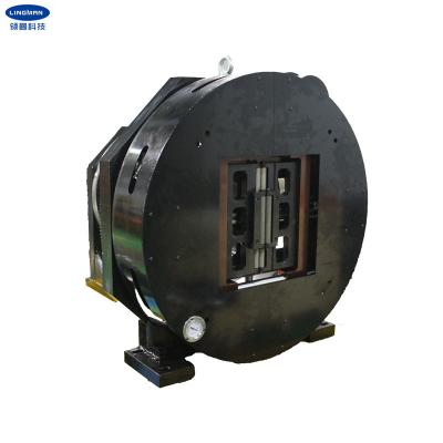 China High Efficiency Pneumatic Front Laser Chuck Double Action Air Operated Chuck for sale