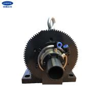 China Lever Type Four Jaw Double Acting Hollow Chuck 400rpm with 3.6KN Clamping Force and 10-320mm Range for sale