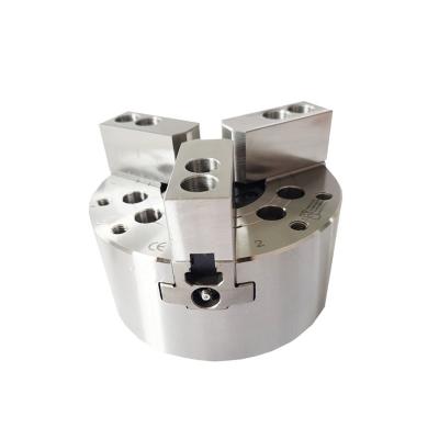 China 4-12 Inch Hydraulic CNC Lathe Chuck with 6000 RPM Speed and 56.8KN Clamping Force for Pipe Cutting Machines for sale