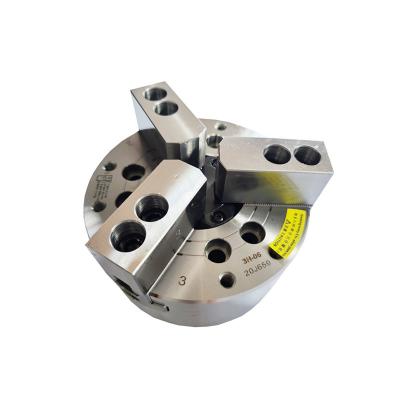 China 3 Soft Jaw Wedge Shape Hydraulic Through Hole Chuck for sale