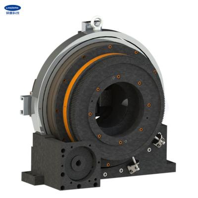China G500C-225 4 Jaw Pneumatic Rotary Chuck with 200mm Stroke and 1.6-2.77KN Clamping Force for Laser Cutting Machines for sale