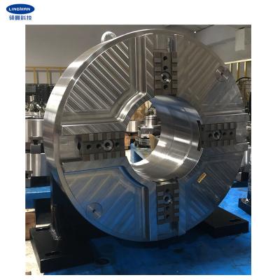 China G400B-165 High Accuracy Rotary Chuck for Laser Pipe Cutting - 20-160mm Clamping Range, 250r/min Speed for sale