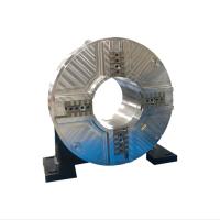 China G800Bs-400 Automatic Through Hole Chuck 450mm Central Height with 120mm Claw Stroke for CNC Laser Tube Cutting for sale