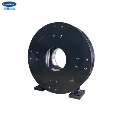 China G600J-225 Pneumatic Rotary Chuck for Laser Cutting - 220mm Claw Stroke, 350mm Center Height, 1.7KN Clamping Force for sale