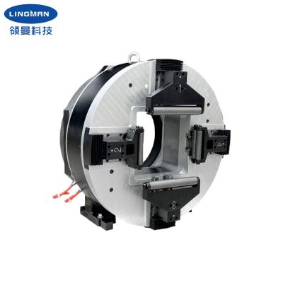 China G620DF-245 Automatic Pneumatic Laser Chuck for Pipe Cutting Machines - 236mm Jaw Stroke, 210kg Clamping Force for sale