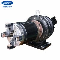 China 4 Jaw Double Acting Laser Rotary Chuck 500r/min Stable Clamping Force 20mm Stroke for sale