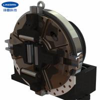 China Four Jaw Pneumatic Rotary Chuck For Laser Pipe Cutting Machine for sale