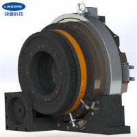 China Four Jaw Pneumatic Rotary Chuck For Laser Pipe Cutting Machine for sale