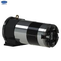 China Pneumatic Feeding Chuck Four Claw Central Solid 160mm 25mm Stroke Fiber Laser Cutter for sale