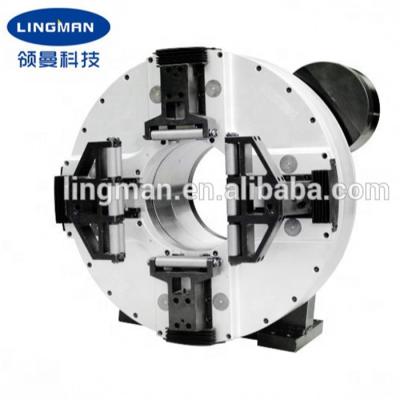 China Pneumatic Rotary 4 Jaw Laser Chuck Higher Accuracy For Laser Pipe Cutting for sale