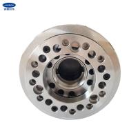 China 4H Series 4 Jaw Through-Hole Hydraulic Power Chuck 254mm Clamping Diameter 3400 RPM for sale