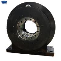 China Pneumatic Rotary Double Acting Chuck 220mm Stroke 350mm Center Height for Laser Pipe Cutting for sale