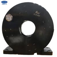 China Pneumatic Rotary Double Acting Chuck 220mm Stroke 350mm Center Height for Laser Pipe Cutting for sale