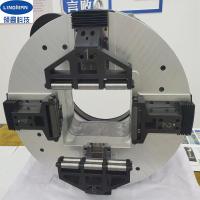 China CNC Lathe Chuck Four Jaw Pneumatic Chuck For Laser Pipe Cutting Machine for sale