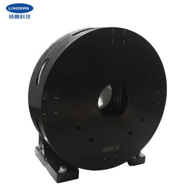 China Four Jaw Simple Rotary Pneumatic Chuck 110mm Stroke 0.8KN Clamping Force for Laser Pipe Cutting for sale
