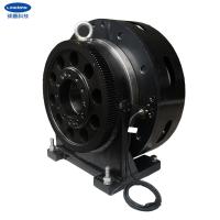 China Four Jaw Simple Rotary Pneumatic Chuck 110mm Stroke 0.8KN Clamping Force for Laser Pipe Cutting for sale