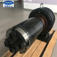 China Laser Rear Feeding Chuck Double Acting 4 Jaw for sale