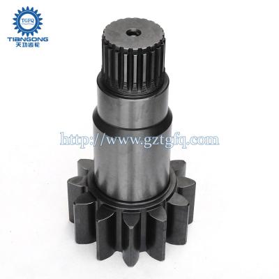 China E330GC Excavator Spare Parts Swing Drive Shaft For Swing Gearbox for sale