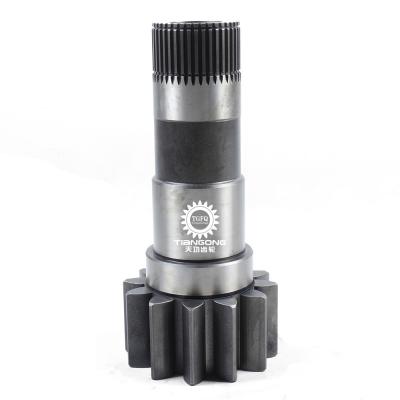 China E 390D E 385B  E 385C Excavator Spare Part Shaft Pinion Shaft 12/40T Swing Spare Parts 199-4496 for sale