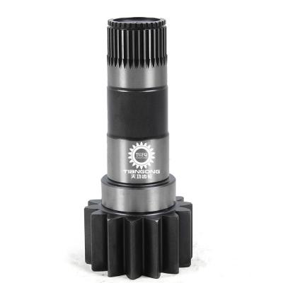 China E320C E320D Excavator Drive Shaft 14/34T Swing Shaft 148-4636 for sale