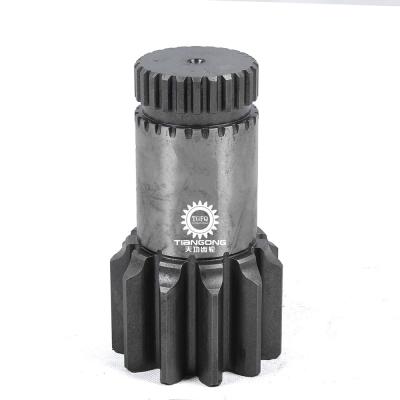 China E 306E E 306 Excavator Spare Part Shaft Pinion Shaft 11/24T 386-6644 Swing Spare Parts for sale