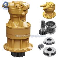 China E312D2GC Steel Polished Excavator Swing Gearbox With Motor Spare Part 421-9132/421-9133 for sale