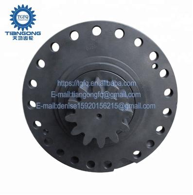 China 1 20 Gear Ratio Excavator Travel Gearbox 12/12 Hole for sale