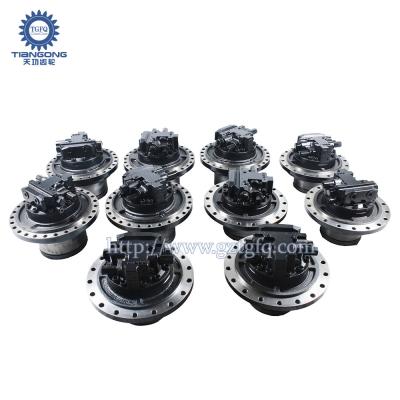 China SK460-8 Travel Motor for Excavators - GM85VA/M4V290/SANY485 Compatible with 18-Hole Mounting Configuration for sale