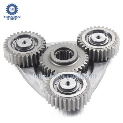 China Reliable Excavator Parts Travel Reducers Carrier Assy 1st 569-4209 567-7158 With Sun Gear for sale
