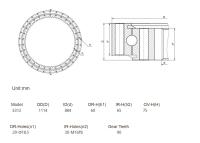 China SLEWING BEARING E312B 114-8335 GEAR & BEARING GP-SWING PART OF 171-9396 GEAR & BEARING GP-SWING for sale