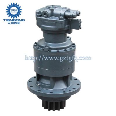 China DH225-7 DAEWOO Excavator Swing Drive Assembly 170303-00045 Hydraulic Slewing Motor 45x45x100cm Package for sale