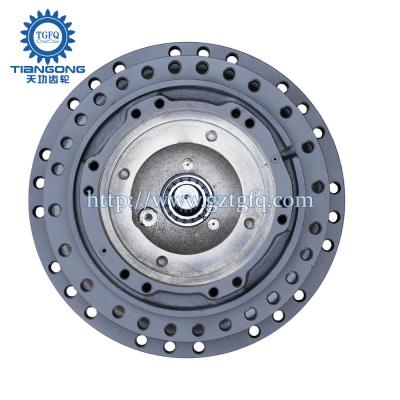 China Hyundai Excavator Travel Gearbox XKAY-01704 for R385-9 R360-9 R380-9 Models with 26/24 Hole Configuration for sale