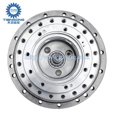 China Iron PC120-5 Excavator Travel Gearbox Hydraulic Travel Device for sale