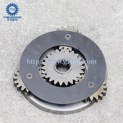 China SK60-5 Swing Drive Part Excavator Swing 1st 2nd Stage Planet Carrier With Sun for sale