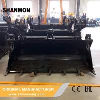 China 6 In 1 Bucket Backhoe Loader Attachments Saving Time In Building Construction for sale