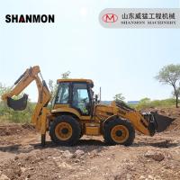 China 388H 4TX Super Backhoe Loader Higher Operating Efficiency ISO9000 for sale