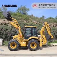China Backhoe Excavator Loader 4x4 Multi Functional Machine High Reliability for sale