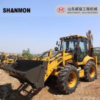 China Backhoe Excavator Loader 4x4 Multi Functional Machine High Reliability for sale