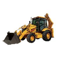 China Cummins Engine 100HP Construction Works Backhoe Loader With Accessories for sale