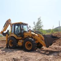 China Mini Compact Wheel Excavator Loader With Accessories High Performance for sale