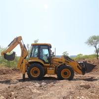 China Mini Compact Wheel Excavator Loader With Accessories High Performance for sale
